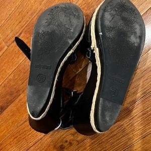 Unlisted | Shoes | Unlisted Wedge Rope Strap Across The Front And A ...